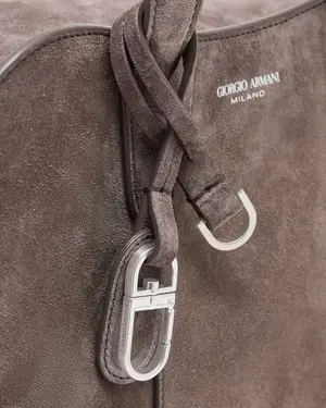 Giorgio Armani Split Leather Handbag