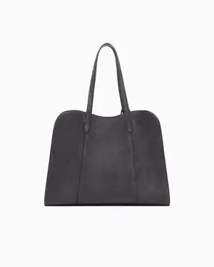 Giorgio Armani Shoulder Bag In Split Leather