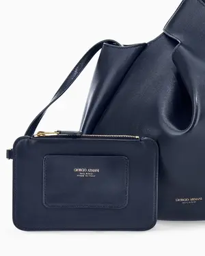 Giorgio Armani Handbag In Nappa Leather