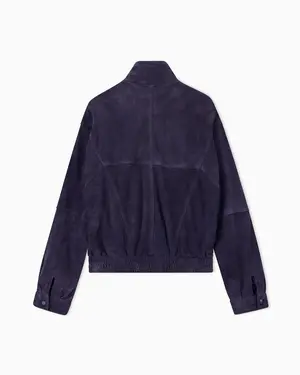 Giorgio Armani Leather Blouson Jacket