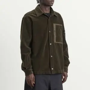 Stone Island Organic Cotton Corduroy Overshirt