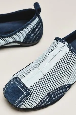 Jeffrey Campbell Morely Mesh Water Shoes - Ice Blue Combo