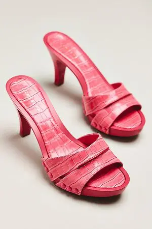 CECILIA NEW YORK Mechan Heels Pink