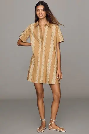 Maeve Pollie Swing Tunic Mini Dress