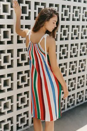 Chinti & Parker Cotton Halter Midi Dress