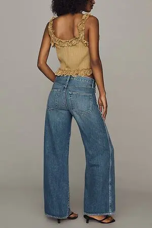 AMO Regina High-rise Wide-leg Jeans