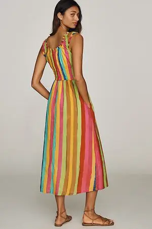LISA SAYS GAH Annie Cotton Midi Dress