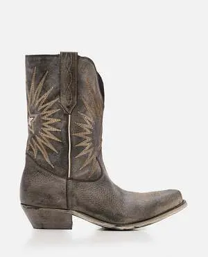 GOLDEN GOOSE 4mm Wish Star Leather Boots