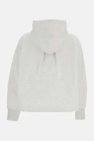 Sacai Cotton Jersey Hoodie - Bianco