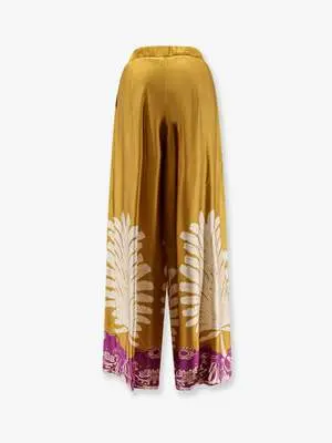 BYE FIRENZE Palma Viscose And Rayon Trousers