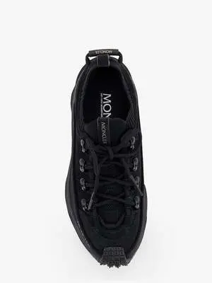 Moncler Trailgrip Lite3 Nubuck And Suede Sneakers With Side Lettering Logo
