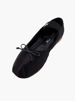 Miu Miu Satin Ballet Flats
