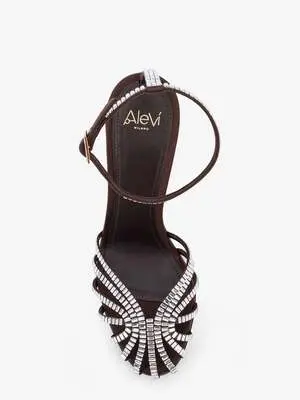 ALEVI` Penelope Sandals With Crystals