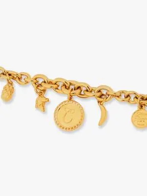 Chloé Brass Bracelet With Charms
