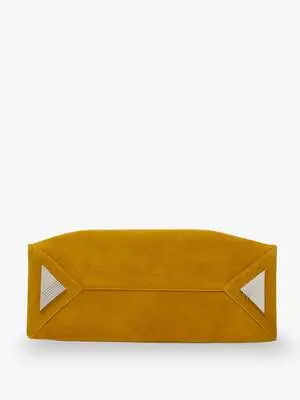 Attico La Passeggiata Suede Shoulder Bag