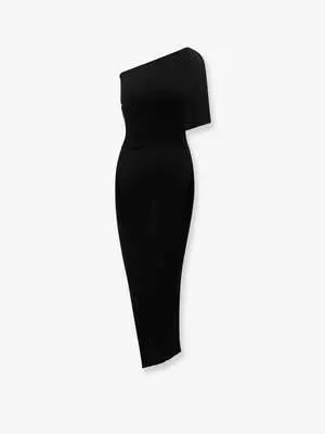 Rick Owens Athena Wool Dress - Black