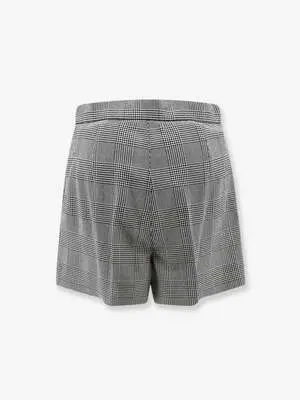 Max Mara Mxmagoraio Virgin Wool Shorts