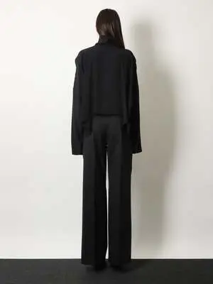 Rick Owens Jumbo Tabard Alpaca And Wool Blend Top