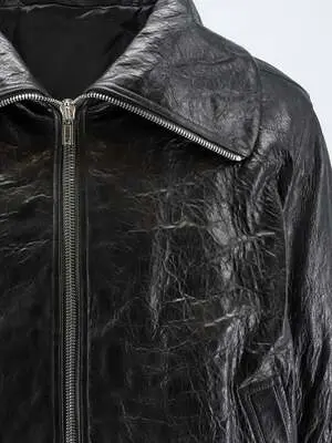 Rick Owens Dracuflight" Leather Jacket - Black