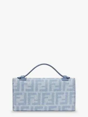 Fendi Baguette Continental Canvas Ff Motif Wallet