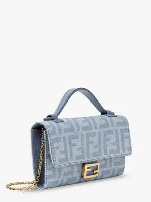 Fendi Baguette Continental Canvas Ff Motif Wallet