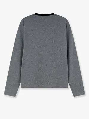 Miu Miu Cotton Tshirt With Front Logo