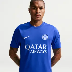 Nike Inter Milan Strike Soccer Dri-fit Short-sleeve Top