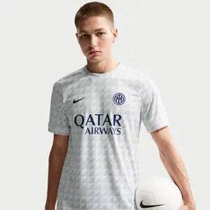 Nike Inter Milan Dri-fit Soccer Pre-match Top - White