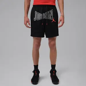JORDAN Brooklyn 7" Mesh Shorts - Black