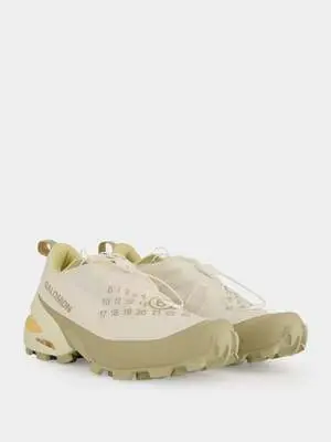 MAISON MARGIELA Vanilla And Ice Salomon Lace-up Sneakers - Beige