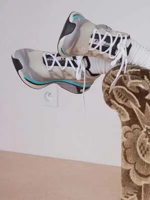 MAISON MARGIELA X Salomon Xt Low-top Sneakers - Beige