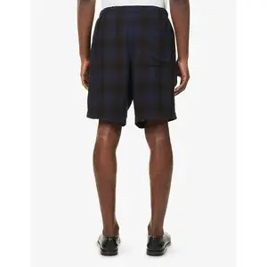 Dries Van Noten Piperi Checked Woven Shorts