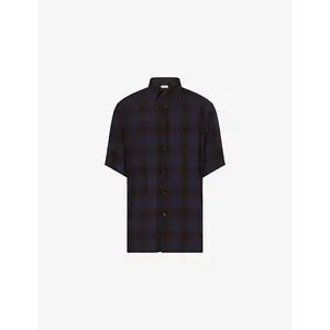 Dries Van Noten Cassidye Checked Woven Shirt