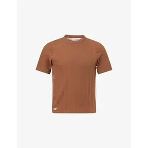 PERCIVAL Leon Slim Ribbed Cotton-jersey T-shirt