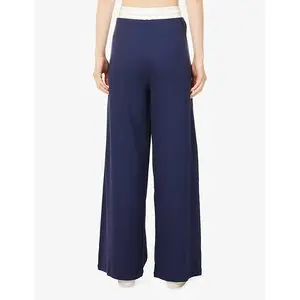 4TH & RECKLESS Ribbed Cotton Wide-leg Trousers