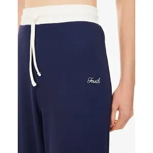 4TH & RECKLESS Ribbed Cotton Wide-leg Trousers