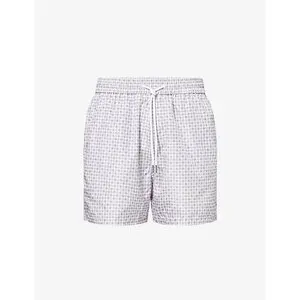 ARNE Drawstring Swim Shorts - Taupe