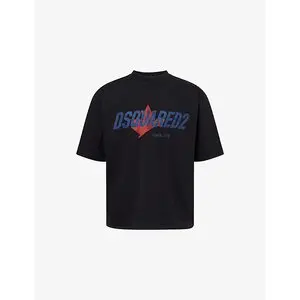 Dsquared2 Maple Loose-fit Cotton-jersey T-shirt