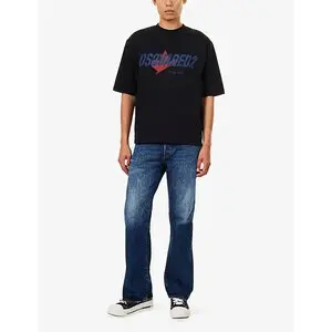 Dsquared2 Maple Loose-fit Cotton-jersey T-shirt