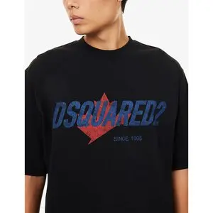 Dsquared2 Maple Loose-fit Cotton-jersey T-shirt