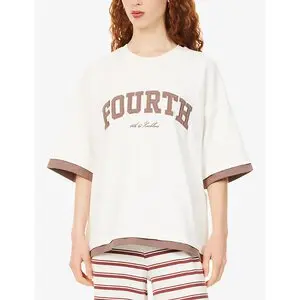 4TH & RECKLESS Fourth" Cotton T-shirt