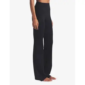 NIKESKIMS Matte High-waisted Slim-flared Workout Leggings