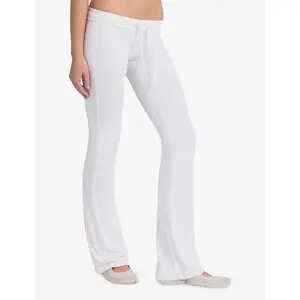 NIKESKIMS Skims Airy Low-rise Mini Flare Jersey Trousers - Ivory