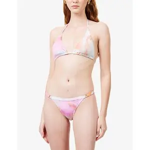 GRACEJACOB Lucia Marble Bikini Top