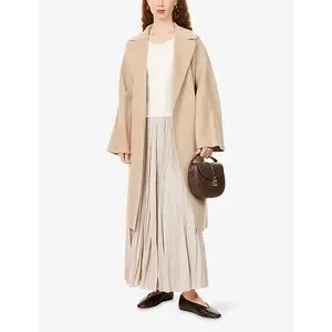 Max Mara Double-faced Wool Robe Coat