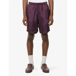 Dries Van Noten Floral-print Woven Shorts