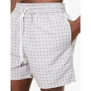 ARNE Mosaic Print Swim Shorts