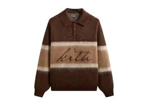 Kith Mohair Harmon Rugby Polo Shirt - Element