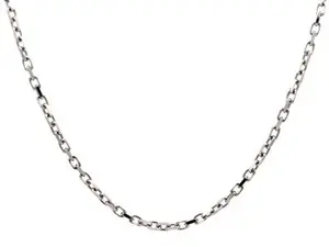 ANCONA JEWELRY Sterling Cable Chain Necklace, -inch