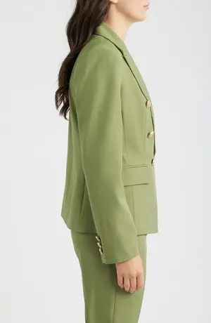 TAHARI ASL Double Breasted Blazer